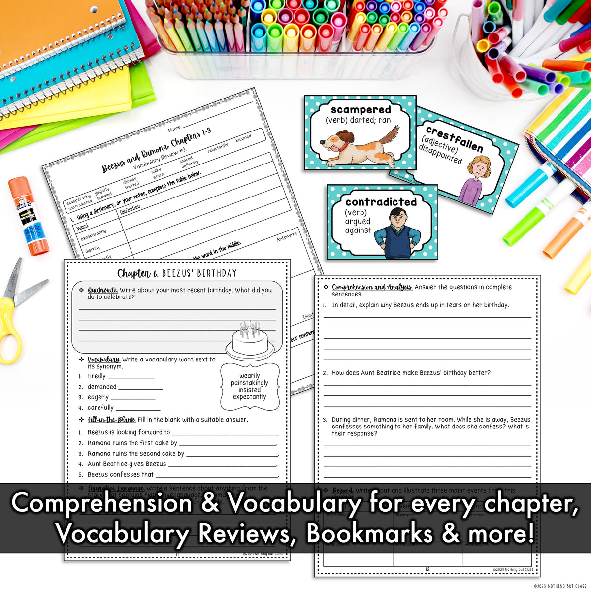 Beezus and Ramona | Comprehension and Vocabulary – Nothing but Class