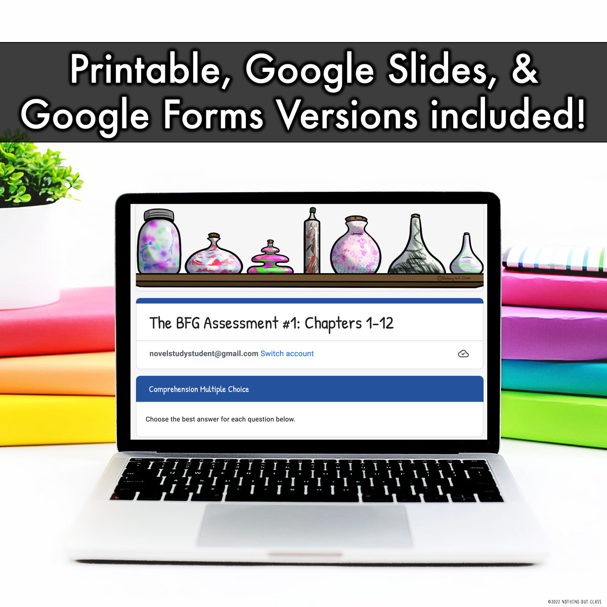 The BFG - Tests | Quizzes | Assessments – Nothing but Class