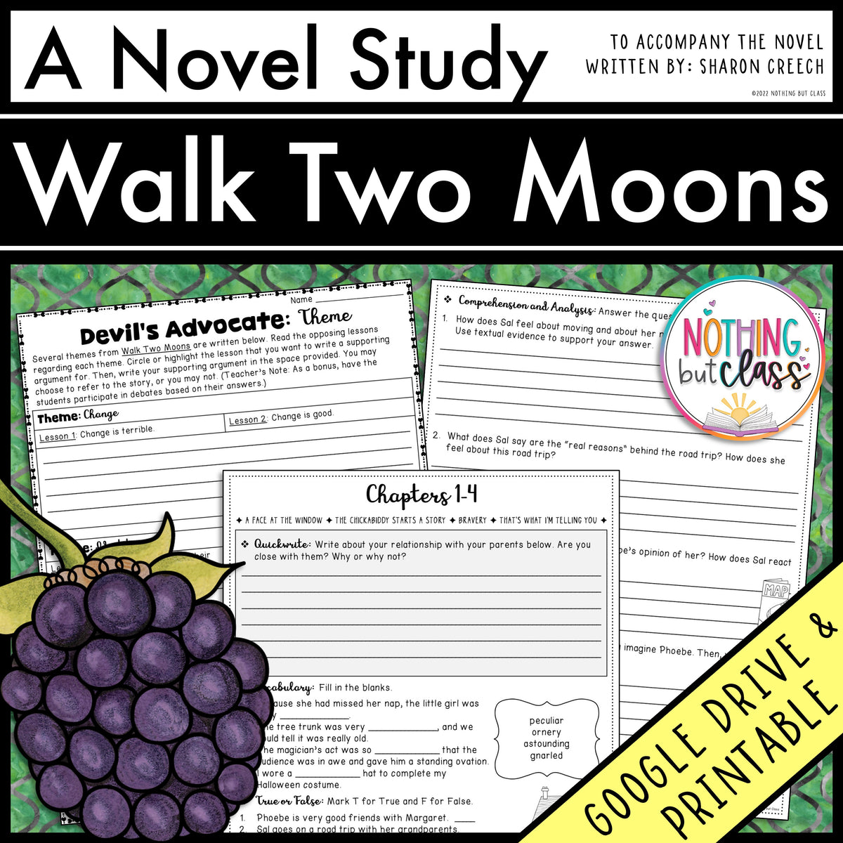 Two Moons Book Sal
