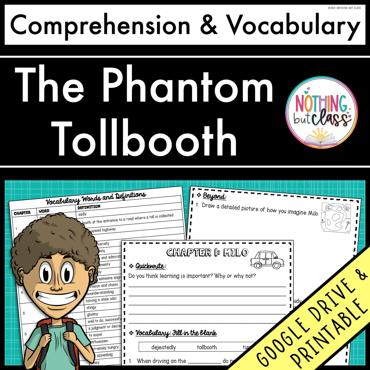 The Phantom Tollbooth | Comprehension and Vocabulary – Nothing but Class