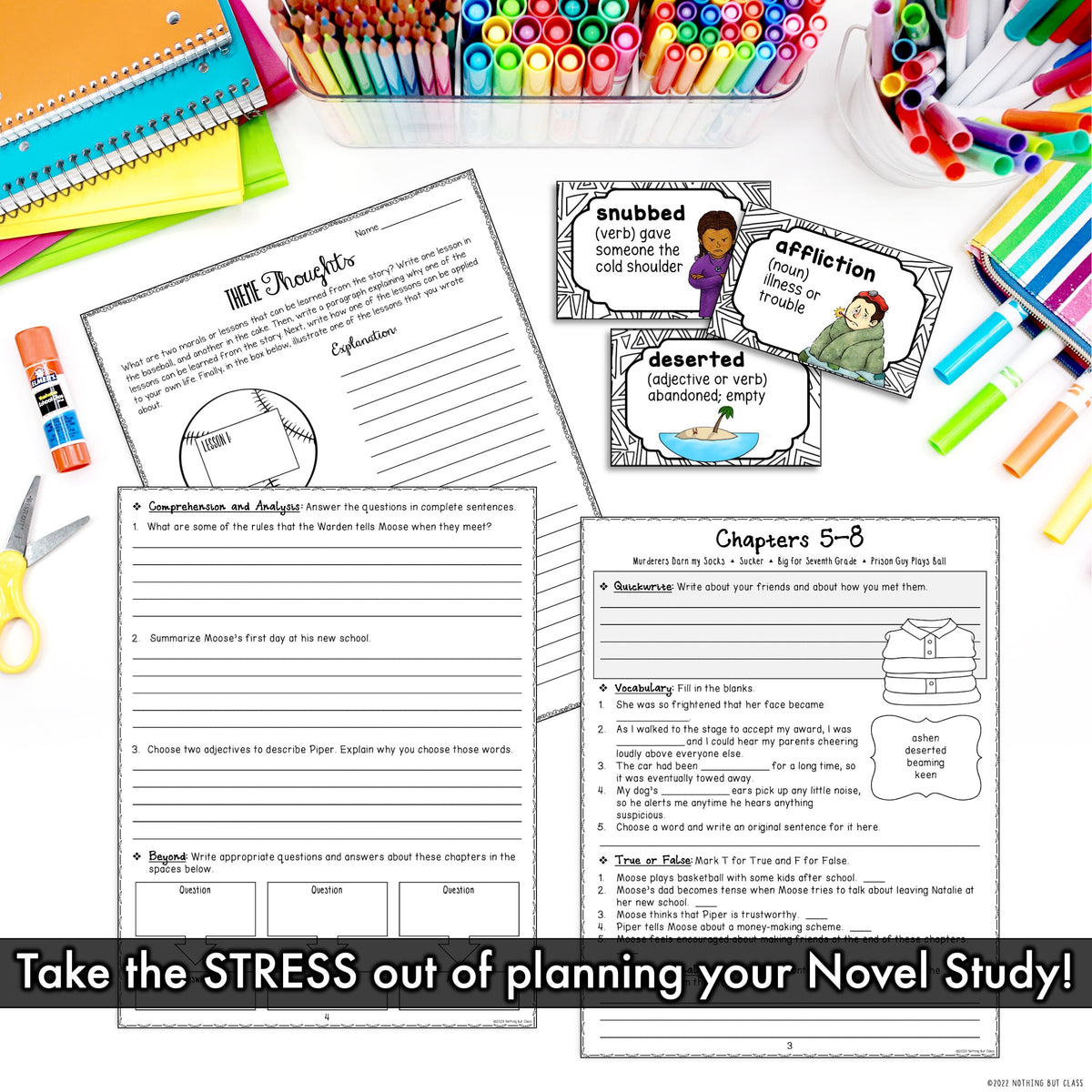 Al Capone Does My Shirts Novel Study Unit – Nothing but Class