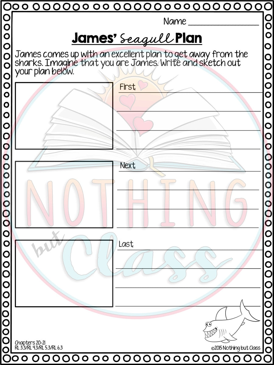 James and the Giant Peach | Activities and Projects – Nothing but Class