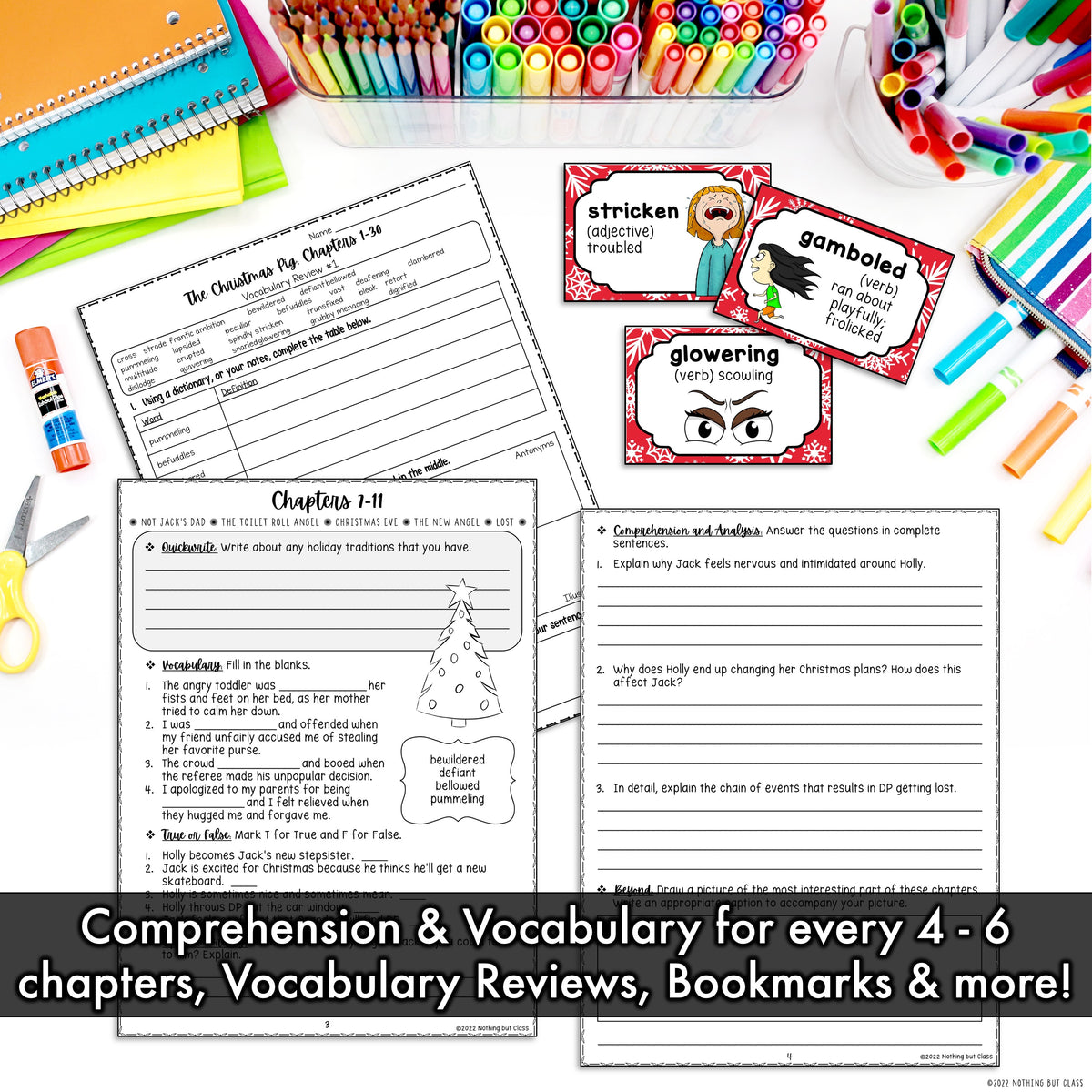 The Christmas Pig | Comprehension and Vocabulary – Nothing but Class