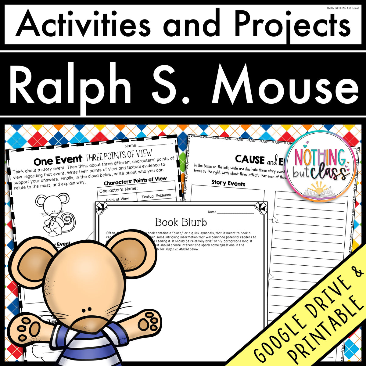 Ralph S. Mouse | Activities and Projects – Nothing but Class