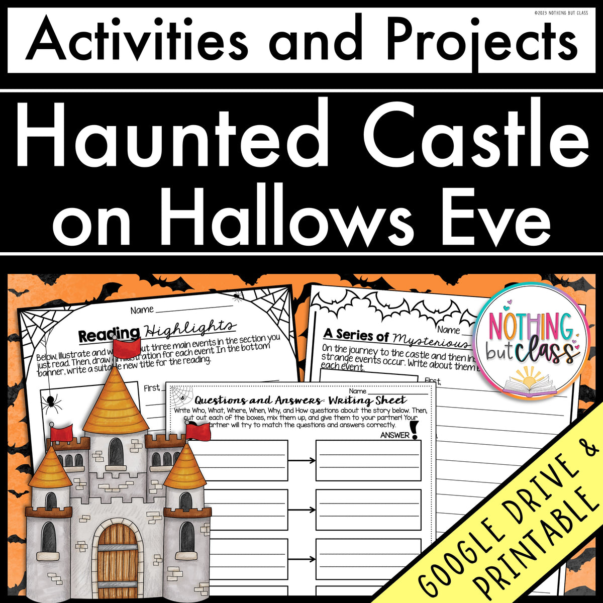 Haunted Castle on Hallows Eve | Activities and Projects – Nothing but Class