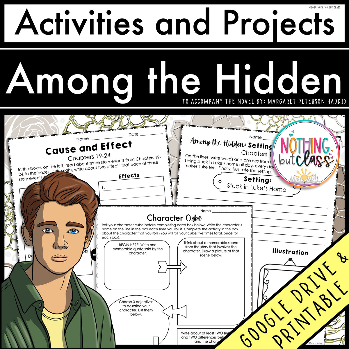 Among the Hidden - Activities and Creative Projects – Nothing but Class