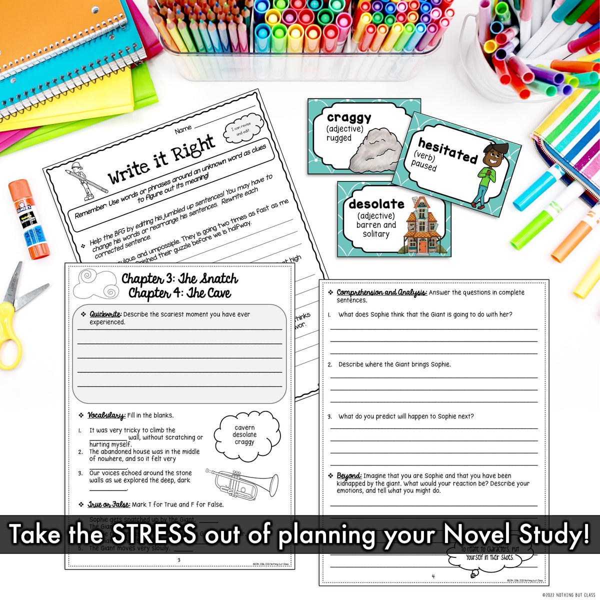 The BFG Novel Study Unit – Nothing but Class