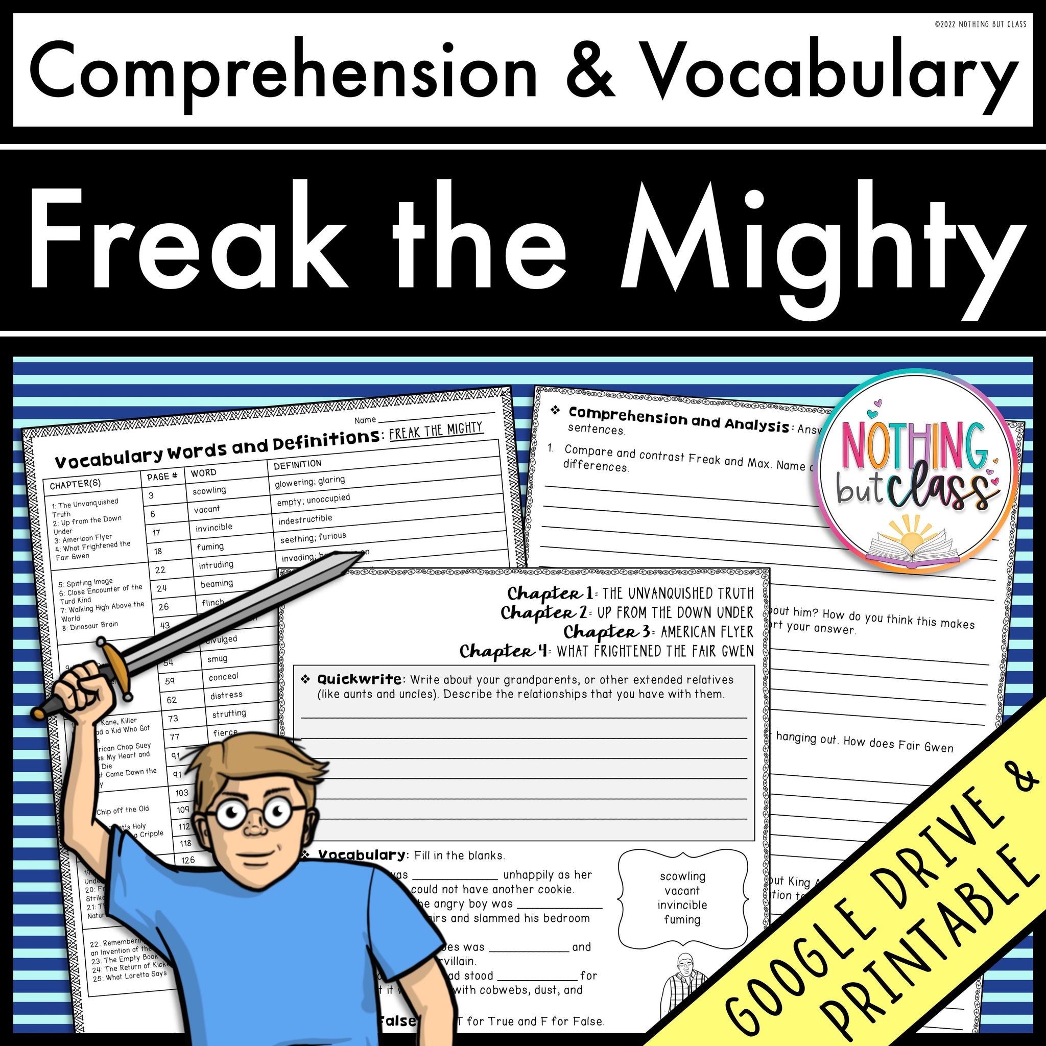 Freak The Mighty Word Search